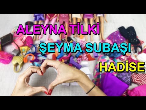 Barbie Combination Challenge with Celebrities Dila Kent