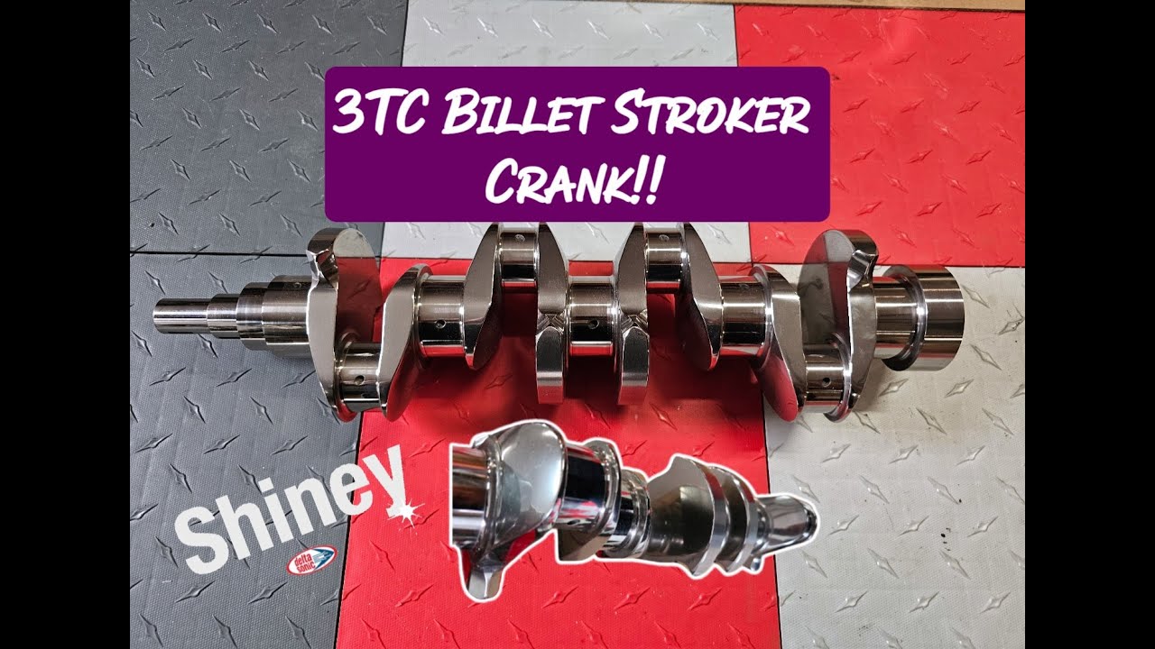 3TC Billet Stroker crankshaft #3tc #psiracing #horsepower - YouTube