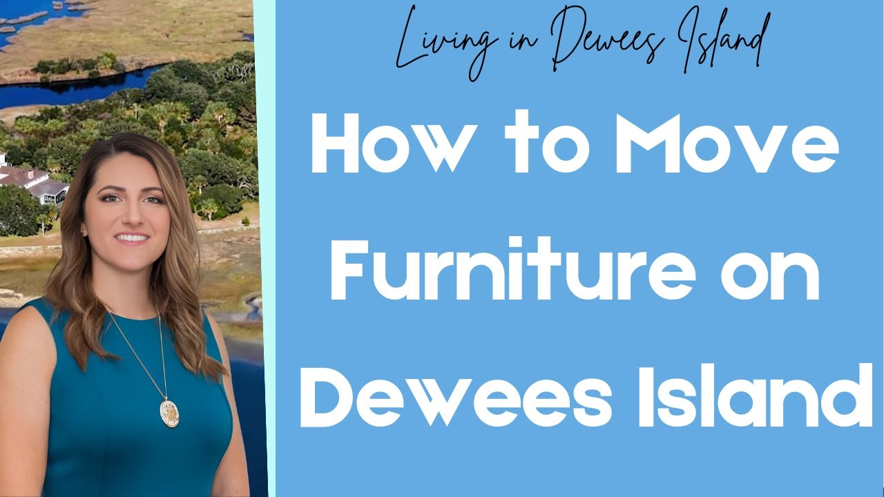 How to Move Furniture on Dewees Island - YouTube