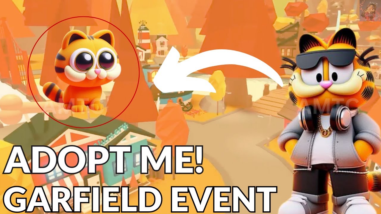 🐱*GARFIELD EVENT*🐱 Is Coming To Adopt Me! - ROBLOX - YouTube
