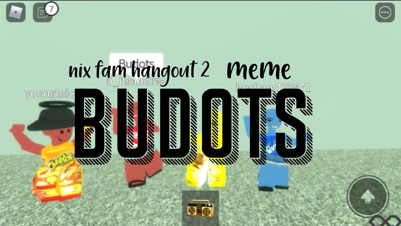 BUDOTS MEME//Short video (read desc) - YouTube