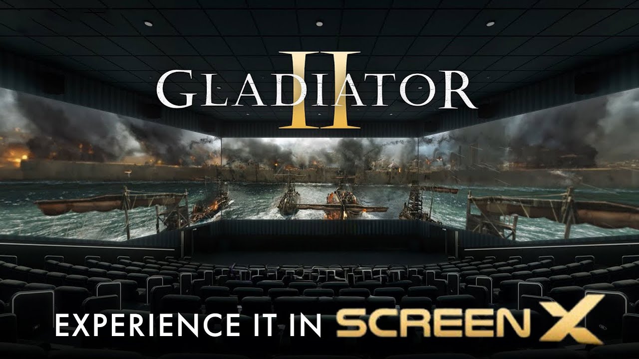 Experience Gladiator II in Screen X at GSC 1 Utama & Aurum Theatre, The ...