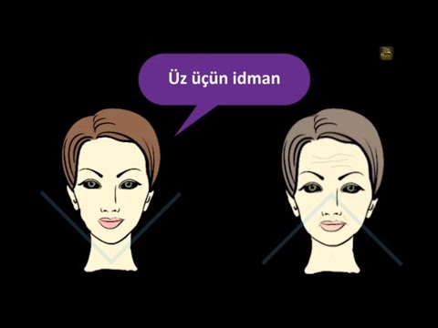 Üzdəki qırışlara qarşı idman hərəkətləri