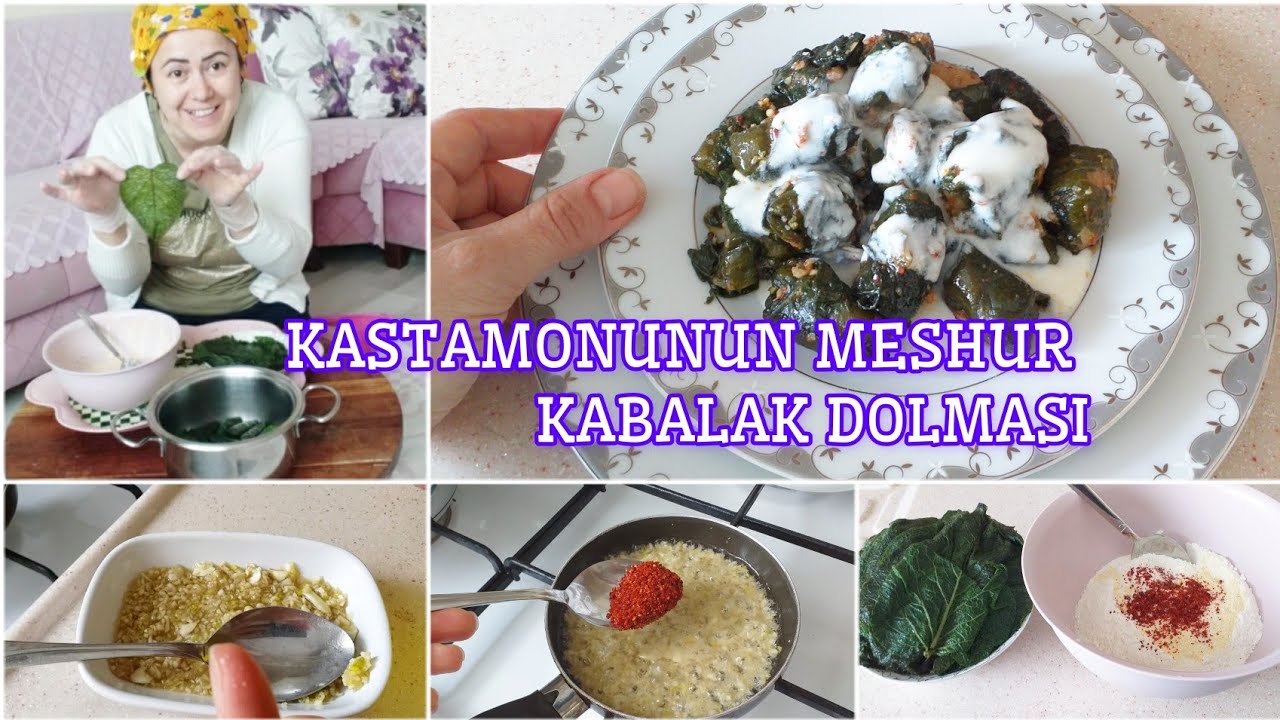Annemin Özel Sosuyla Kabalak Dolması😋Az Uğraşmadık Senle Arar ...