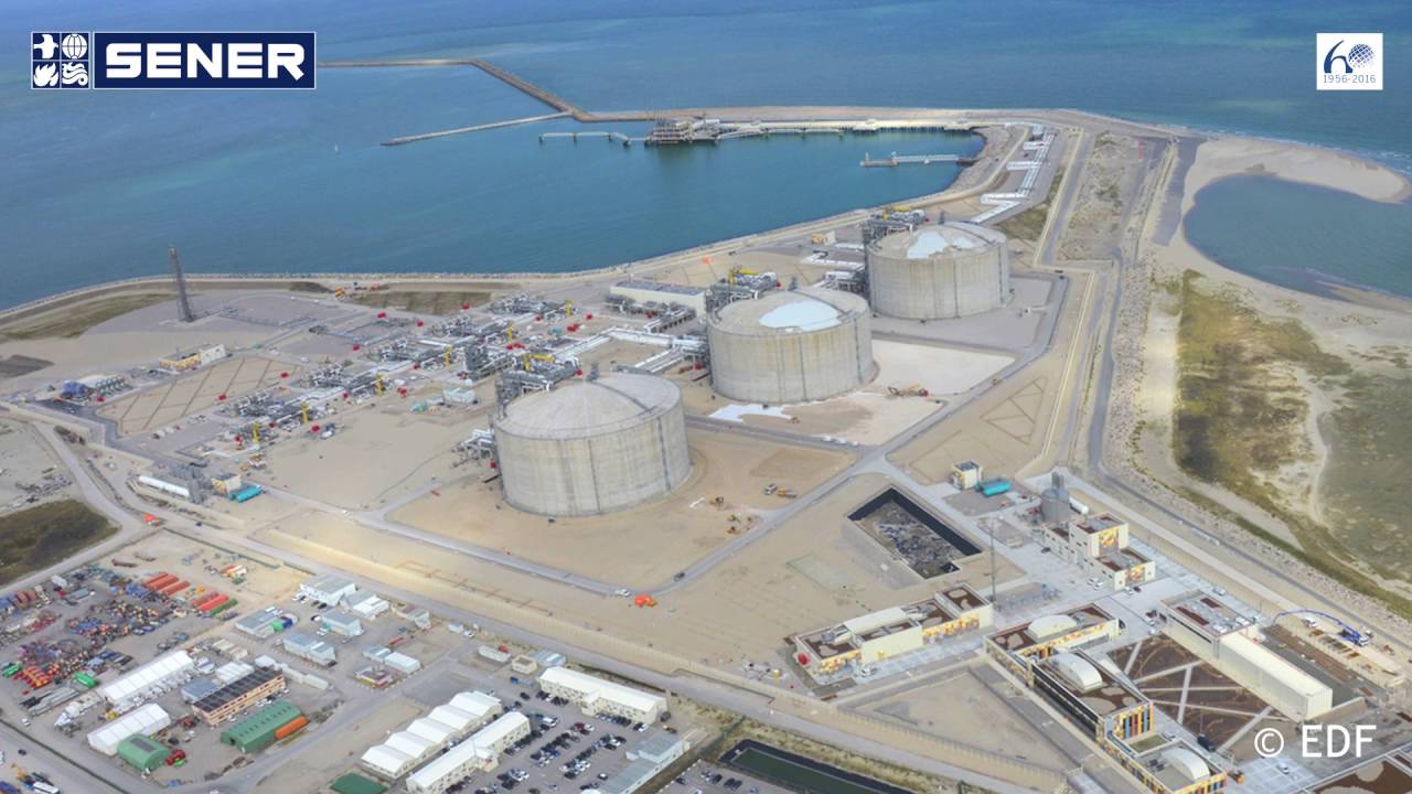 The Dunkirk regasification plant has received its first LNG carrier ...