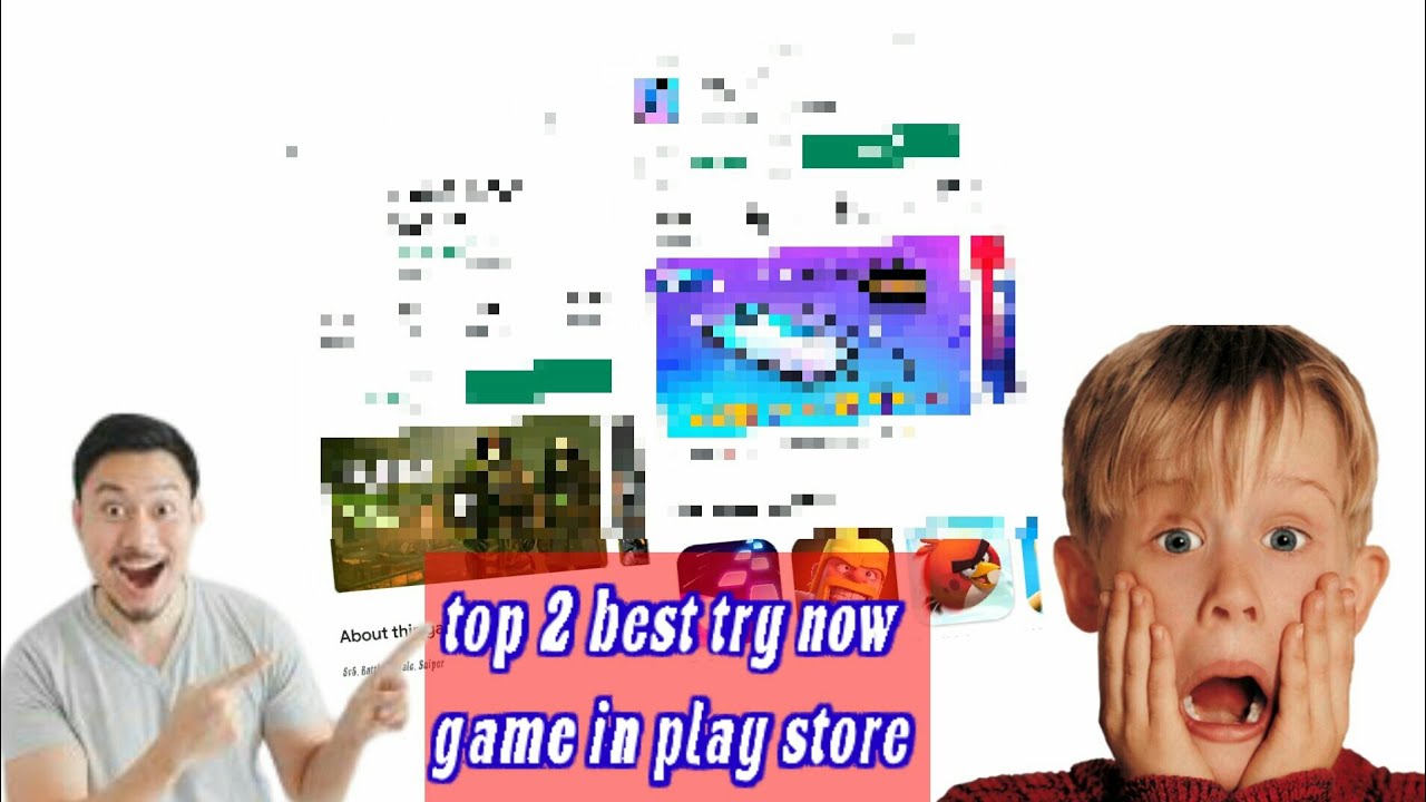 Top 2 Play Store Try now app best game - YouTube