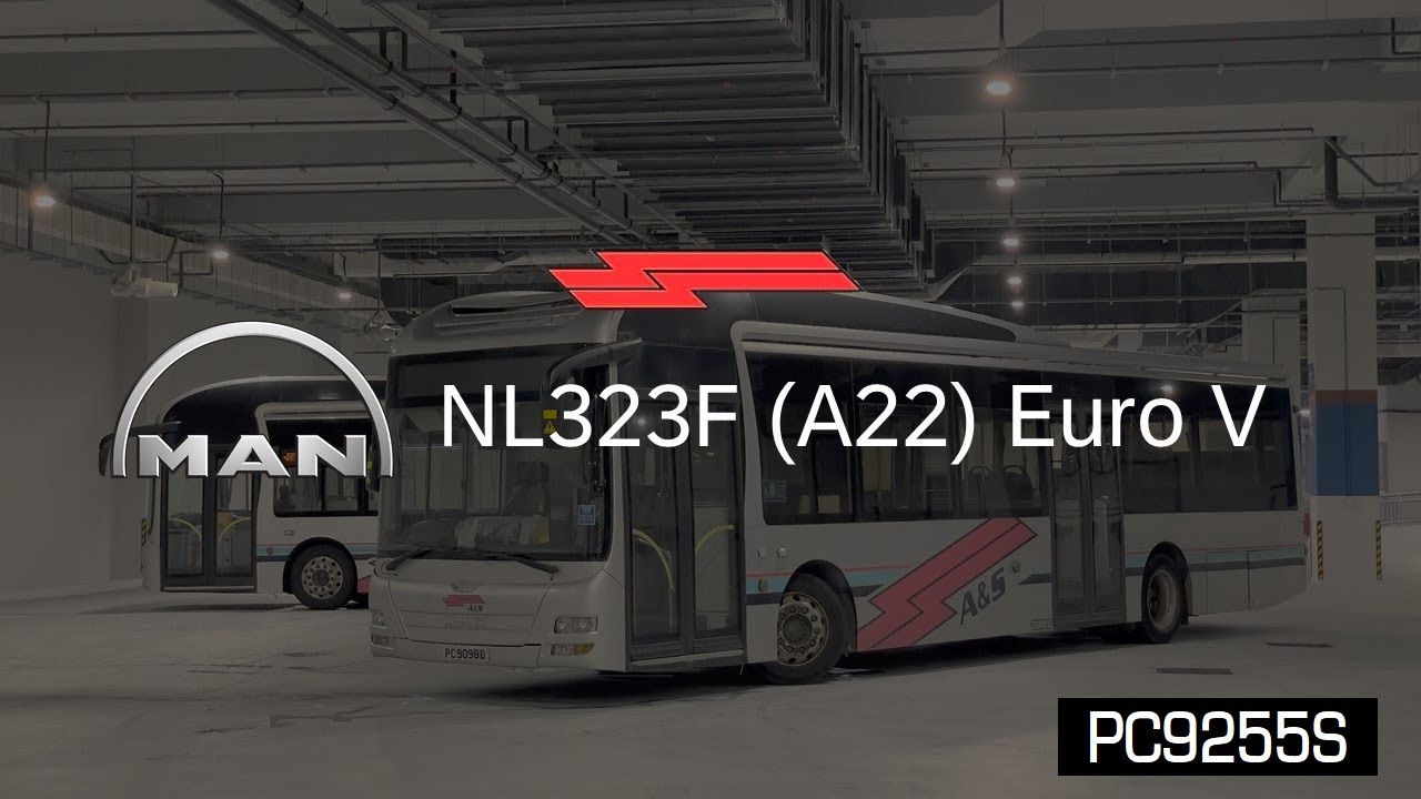[A&S Transit] MAN NL323F (A22) (PC9255S) - Ride on MKS - YouTube