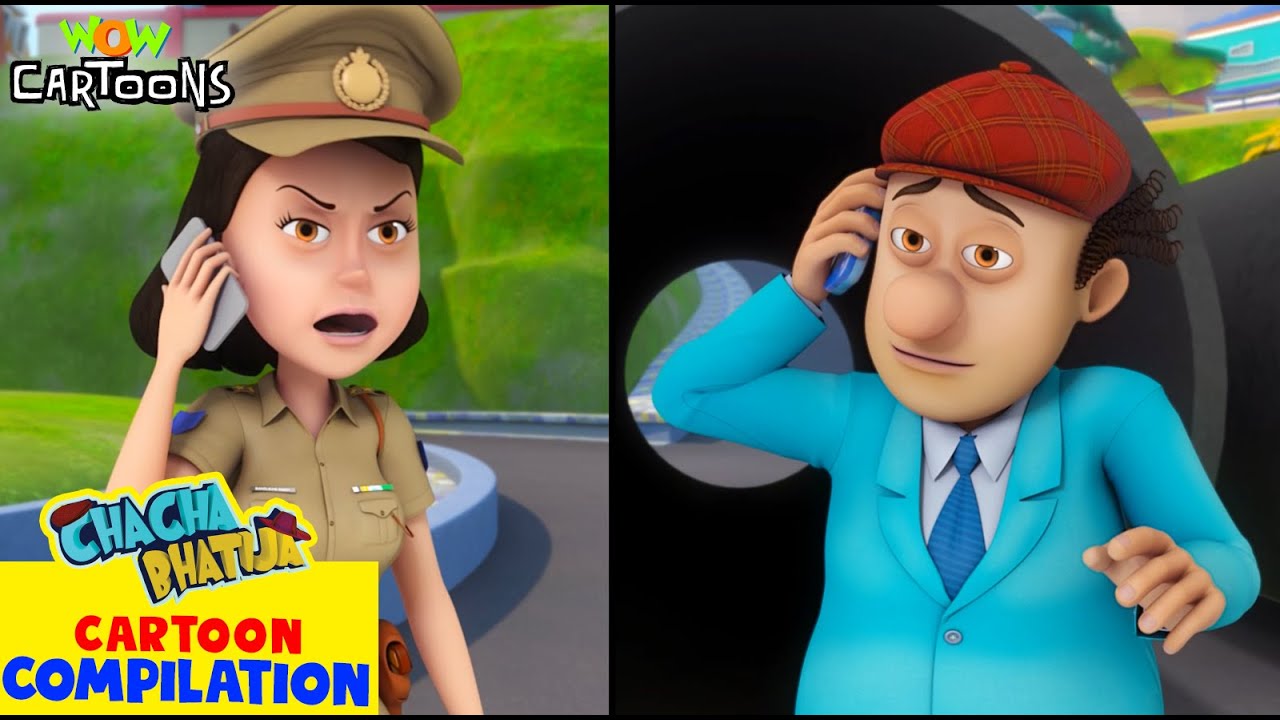 Chacha Aur Police | Chacha Bhatija Cartoon Compilation 23 | Season 1 ...
