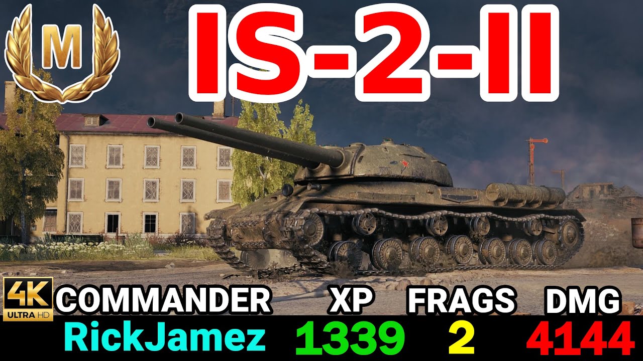 IS-2-II | World of Tanks Best Replays - YouTube