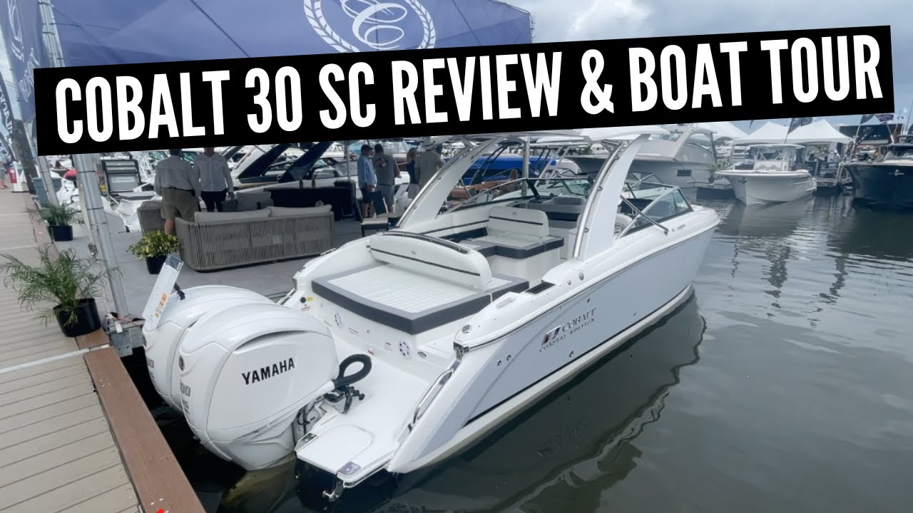 2024 Cobalt 30 SC Bowrider Review - YouTube