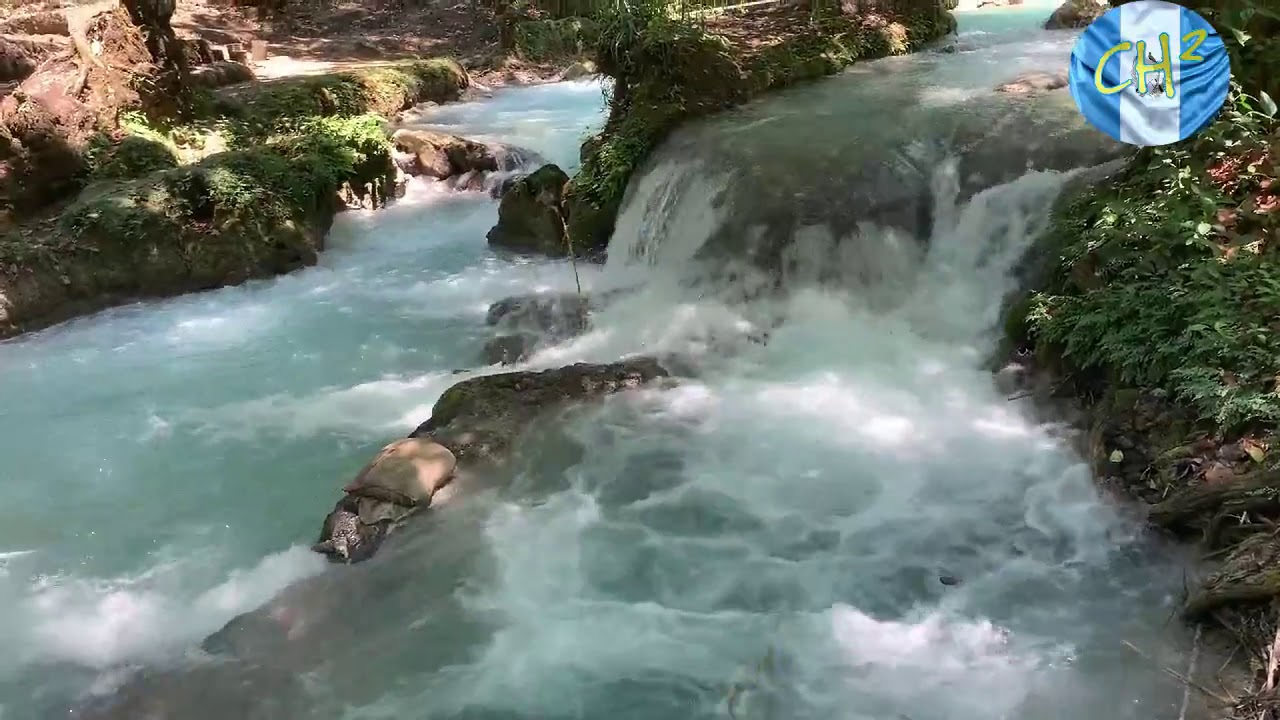 El Rio Mas HERMOSO De Huehuetenango GUATEMALA (Rio Azul Jacaltenango ...