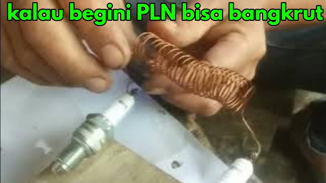 cara rakit tenaga listrik cara membuat arus listrik cara rakit busi ...