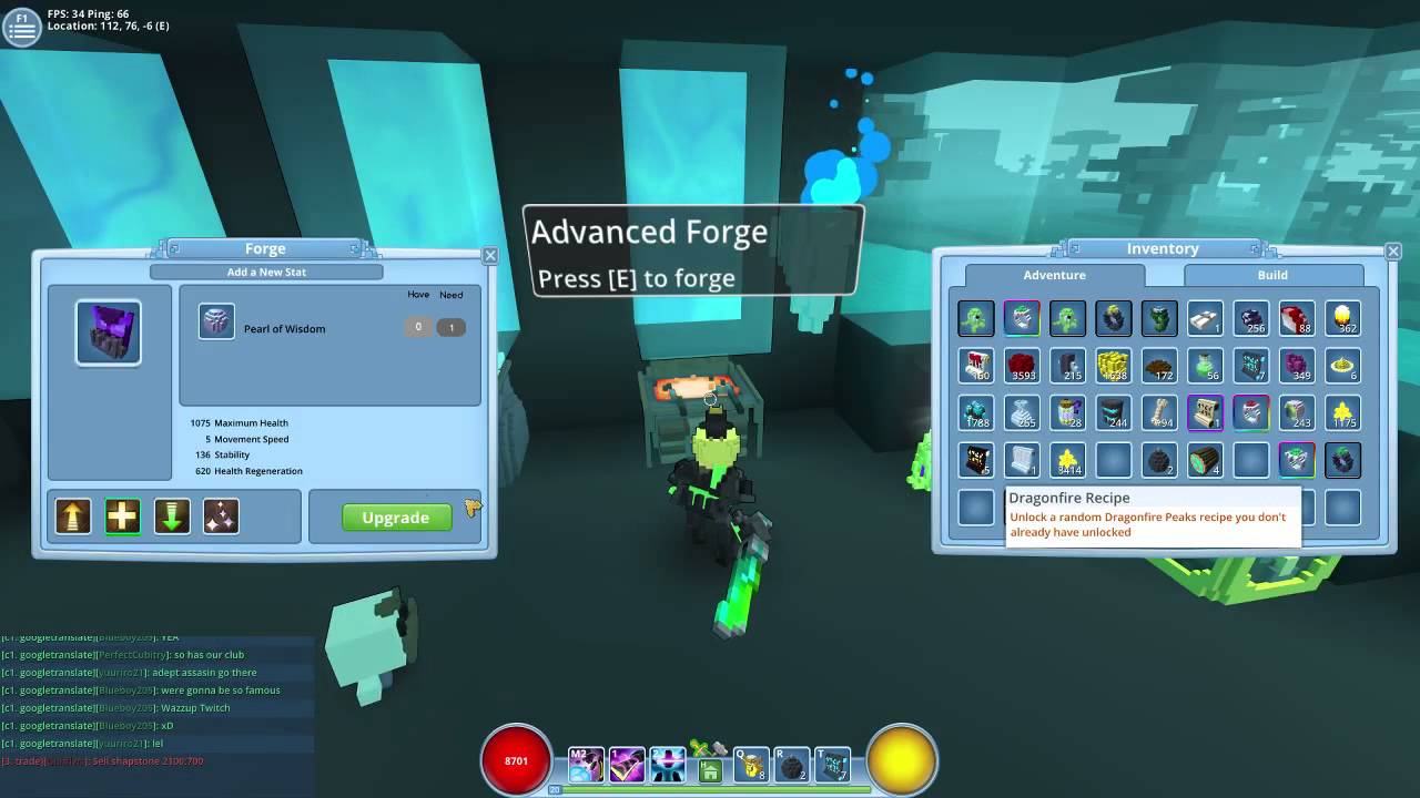 Trove How to upgrade gear guide (LIKE A BOSS!) - YouTube