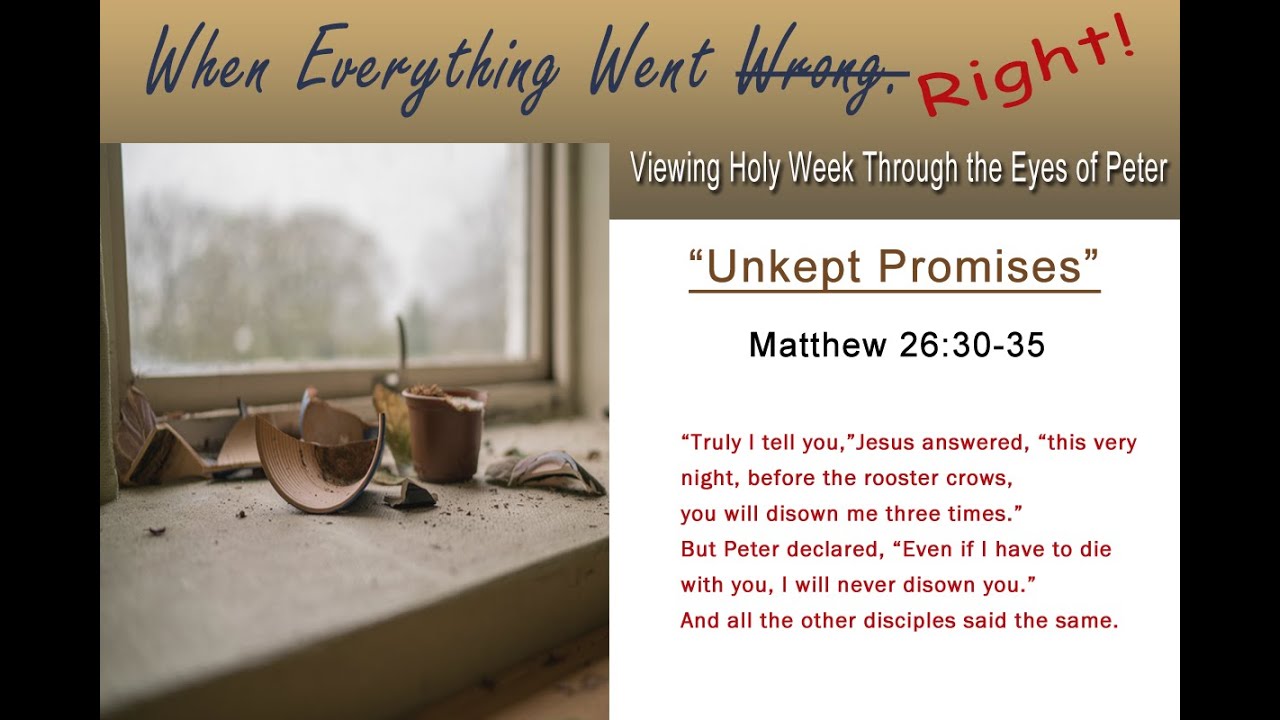 Unkept Promises Intro - YouTube
