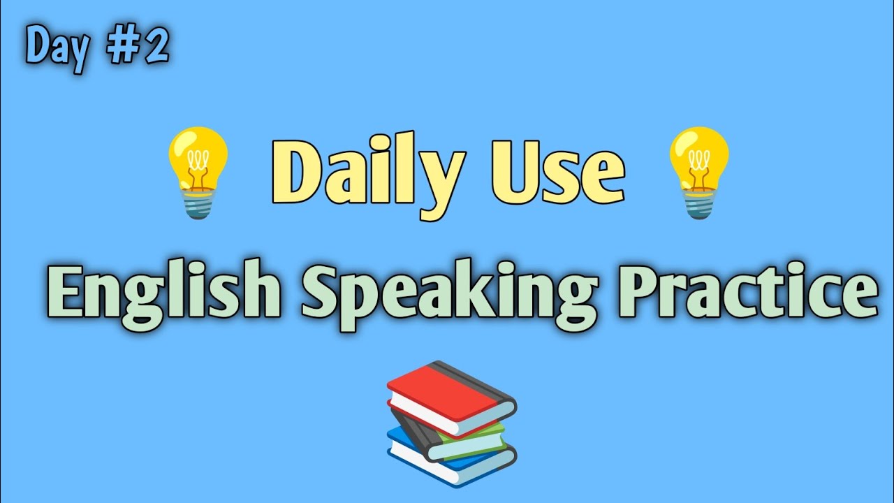 Daily Use English Speaking Practice 👉 - YouTube