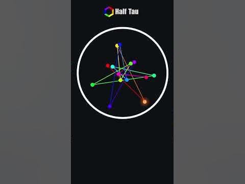 So Many Geometric Patterns. CRAZY Pendulum Wave! Chromatic Scale #polyrhythms #shorts - YouTube