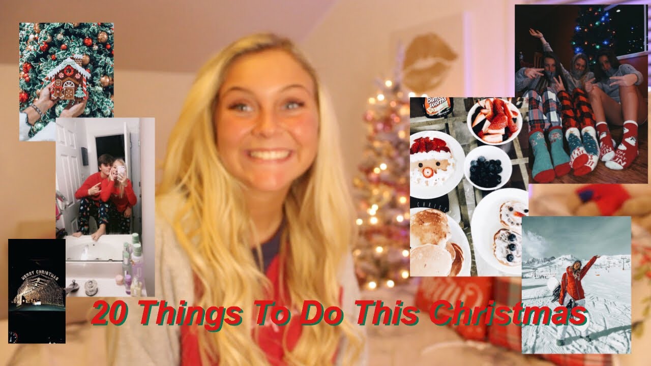 20 THINGS TO DO THIS CHRISTMAS (VSCO EDITION) - YouTube