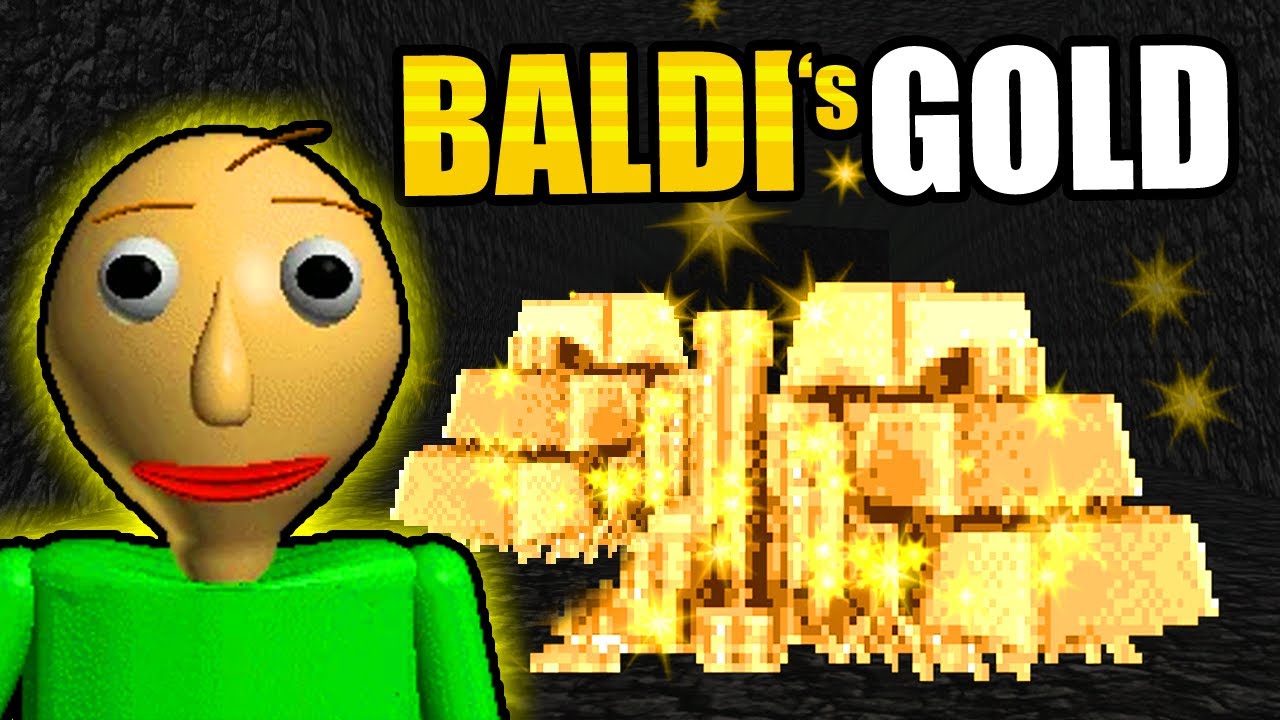 Hidden Gold in Baldi’s Super RP, Secret Badge Found - YouTube