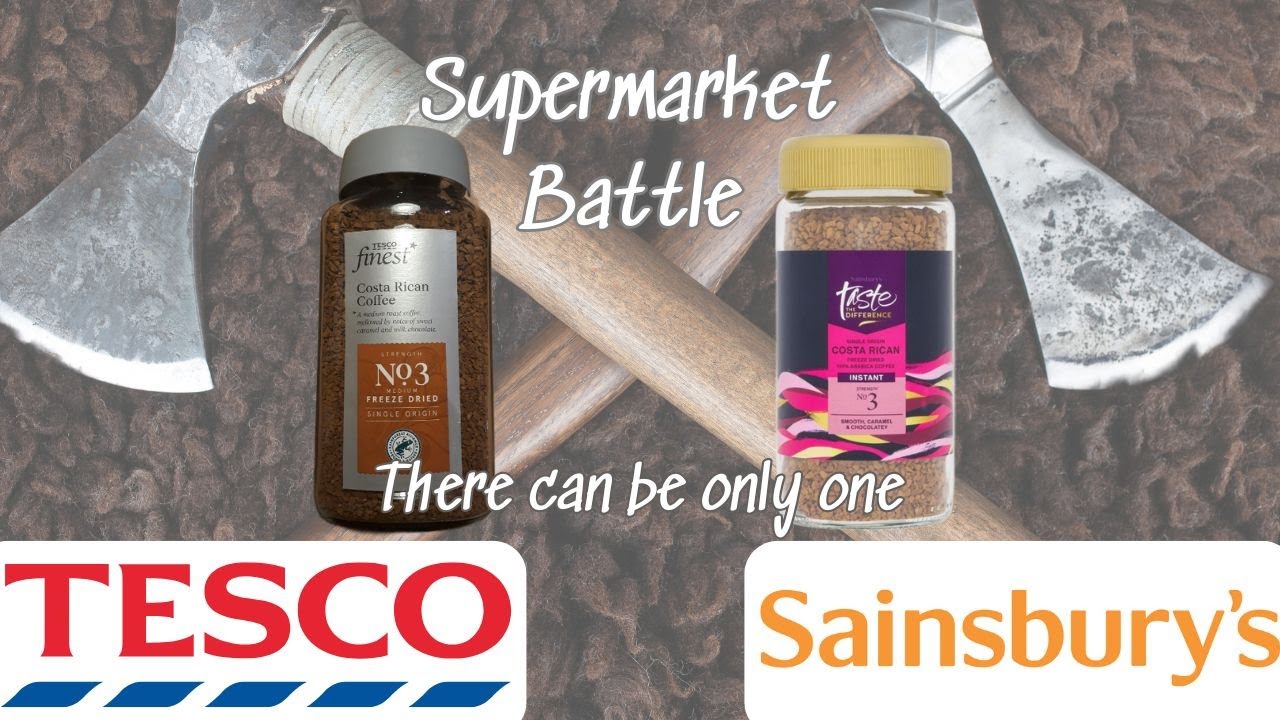 Supermarket Battle S02 E04 Tesco Costa Rican Coffee V Sainsburys Costa ...