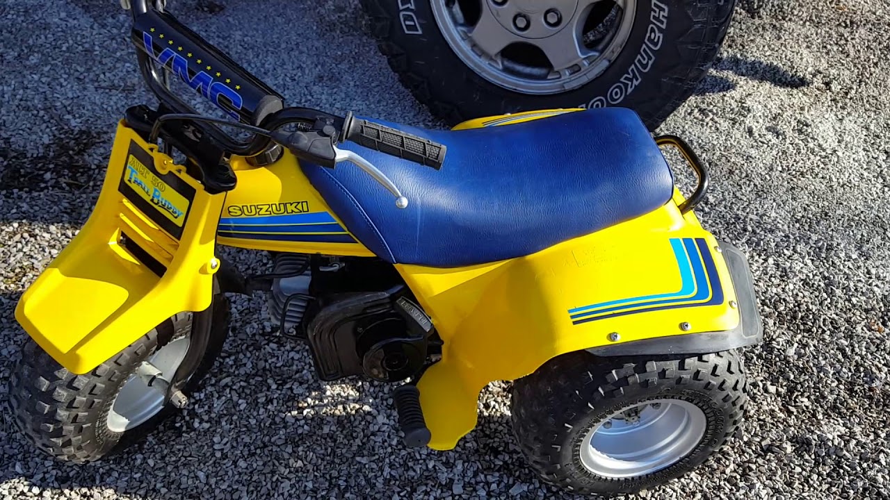 Suzuki Trail Buddy 50 ALT50. 3 Wheeler. 1984 - YouTube