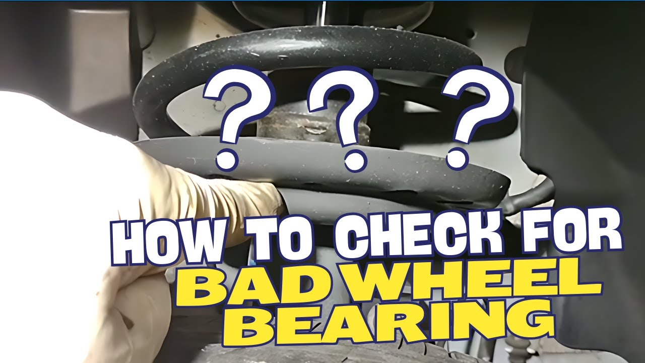 How to check for bad wheel bearing, humming noise, noise while driving ...