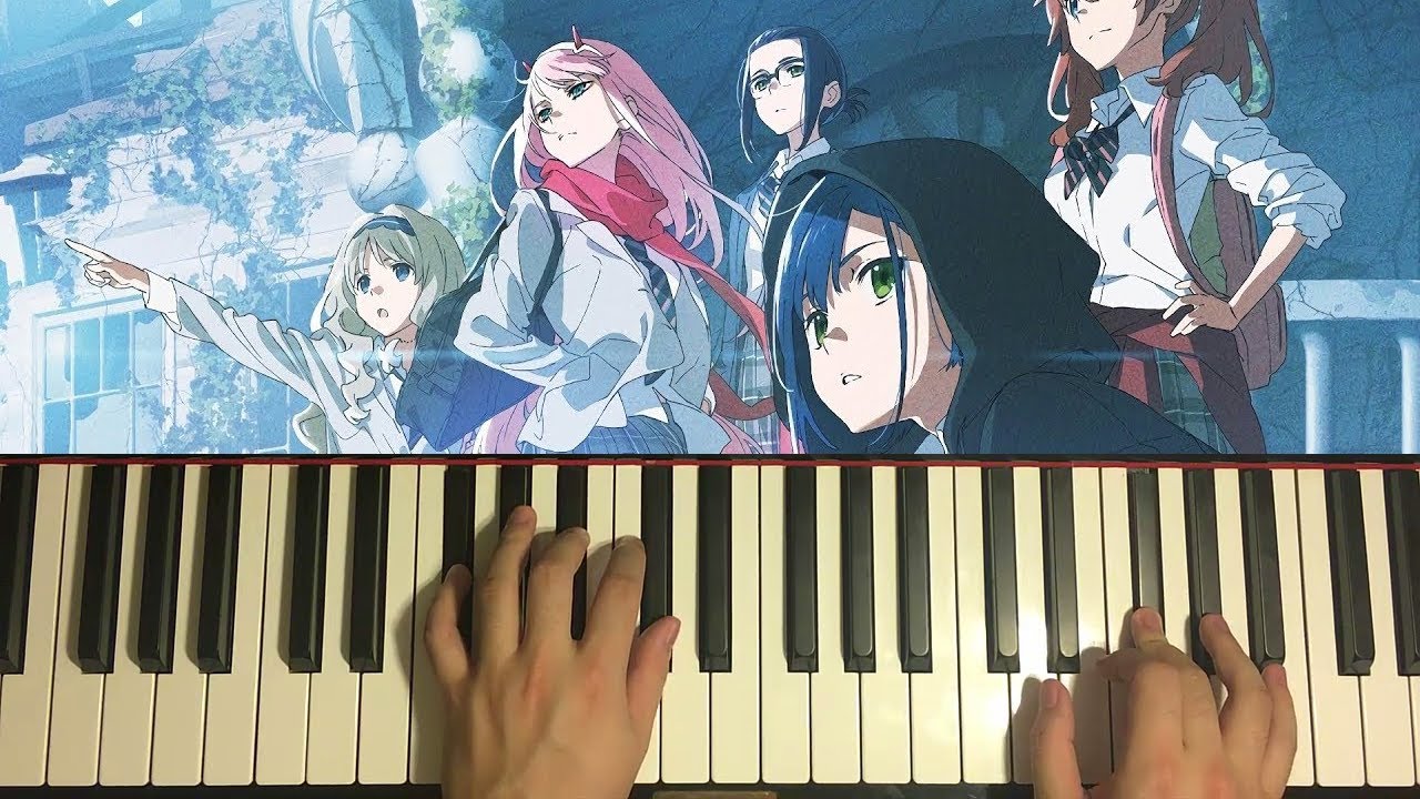 Darling In The Franxx ED 1 - Torikago (Piano Tutorial Lesson) - YouTube