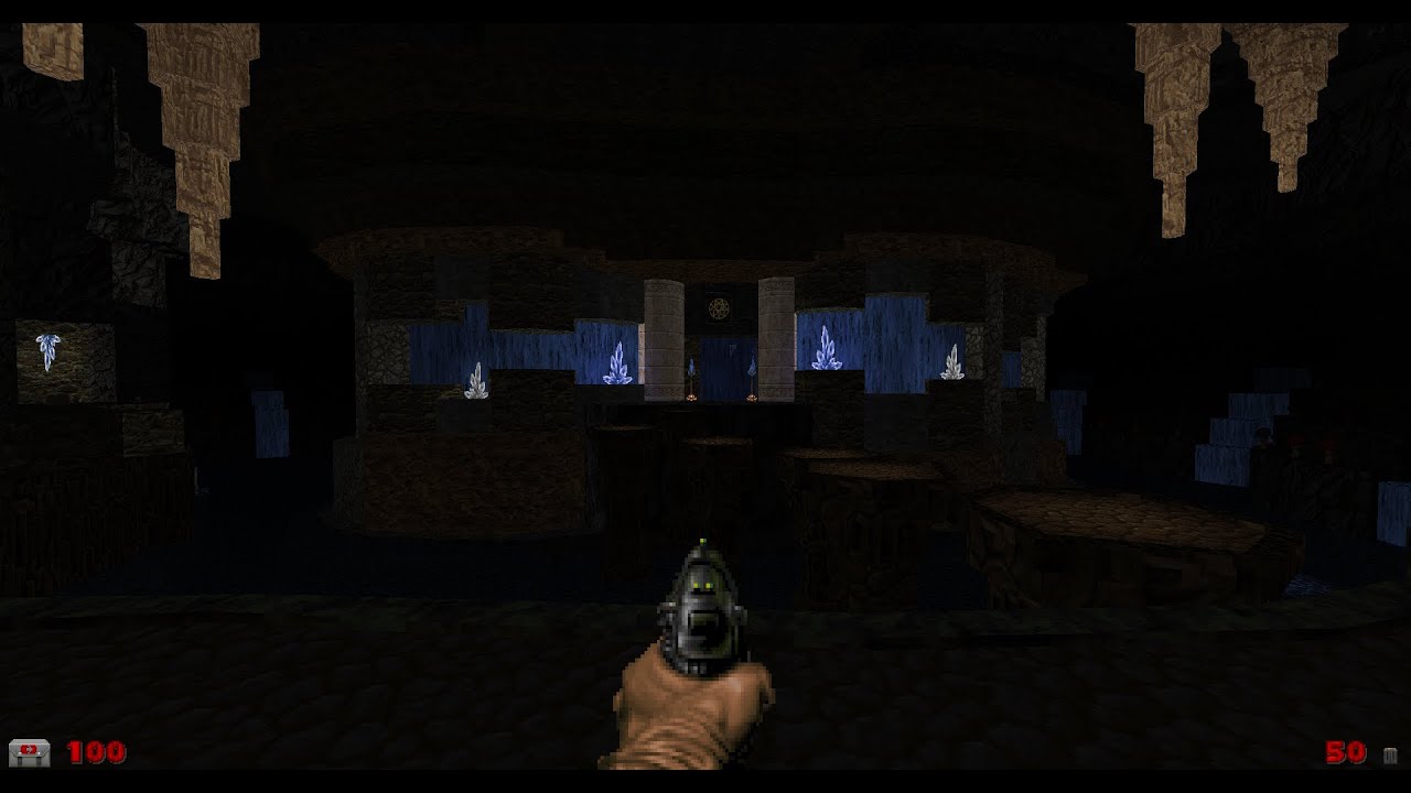 DOOM II - New Map - The Chasm - UV - First Try! - YouTube