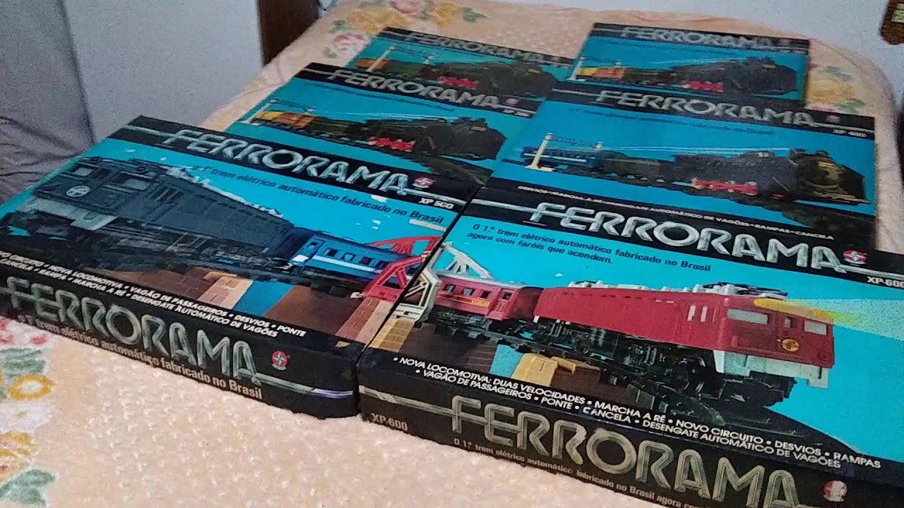 40 Anos de Ferrorama Estrela - Primeira Geração Completa - YouTube