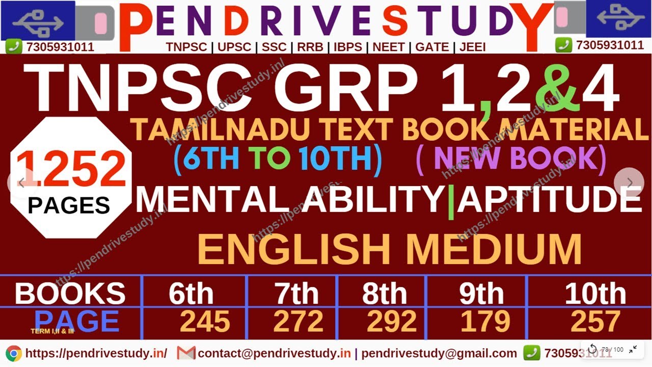 tnpsc material | tnpsc group 2 material | tnpsc maths aptitude ...