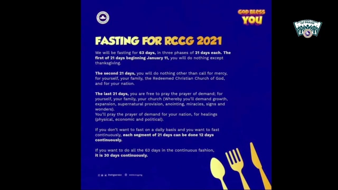 Welcome to The Service - RCCG GSOP - YouTube