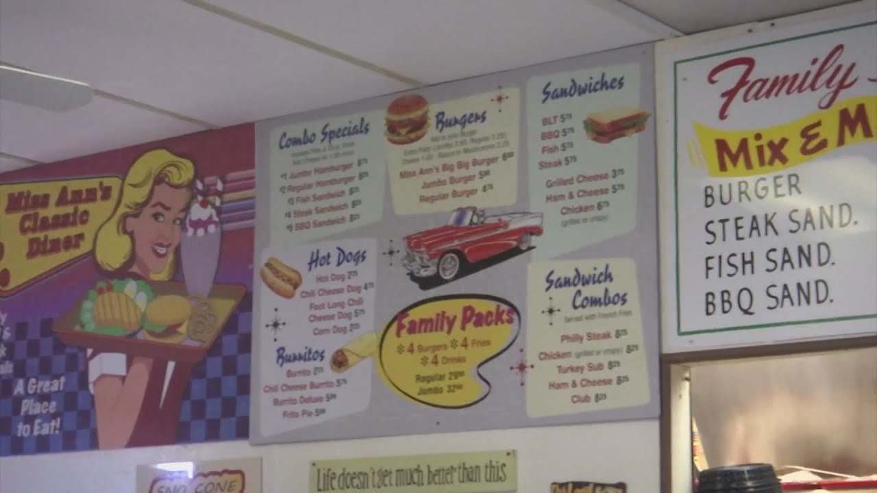 Miss Ann's Classic Diner serving up your favorite American dishes - YouTube