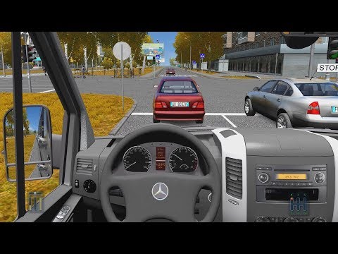 City Car Driving - Mercedes-Benz 313CDI Sprinter | Fast Driving