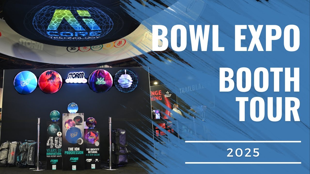 Bowl Expo Booth Tour 2025 | Storm Bowling - YouTube