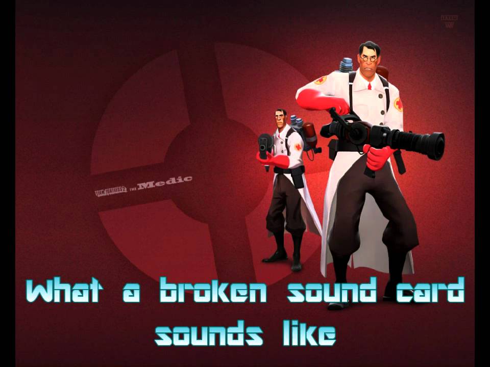 what a broken sound card sounds like - YouTube