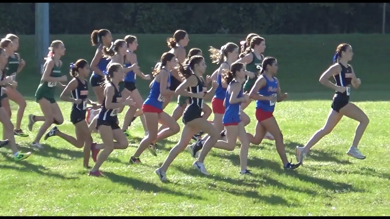 JV Girls Starting Line @ Spain Park XC Invitational 2024 Cross Country ...