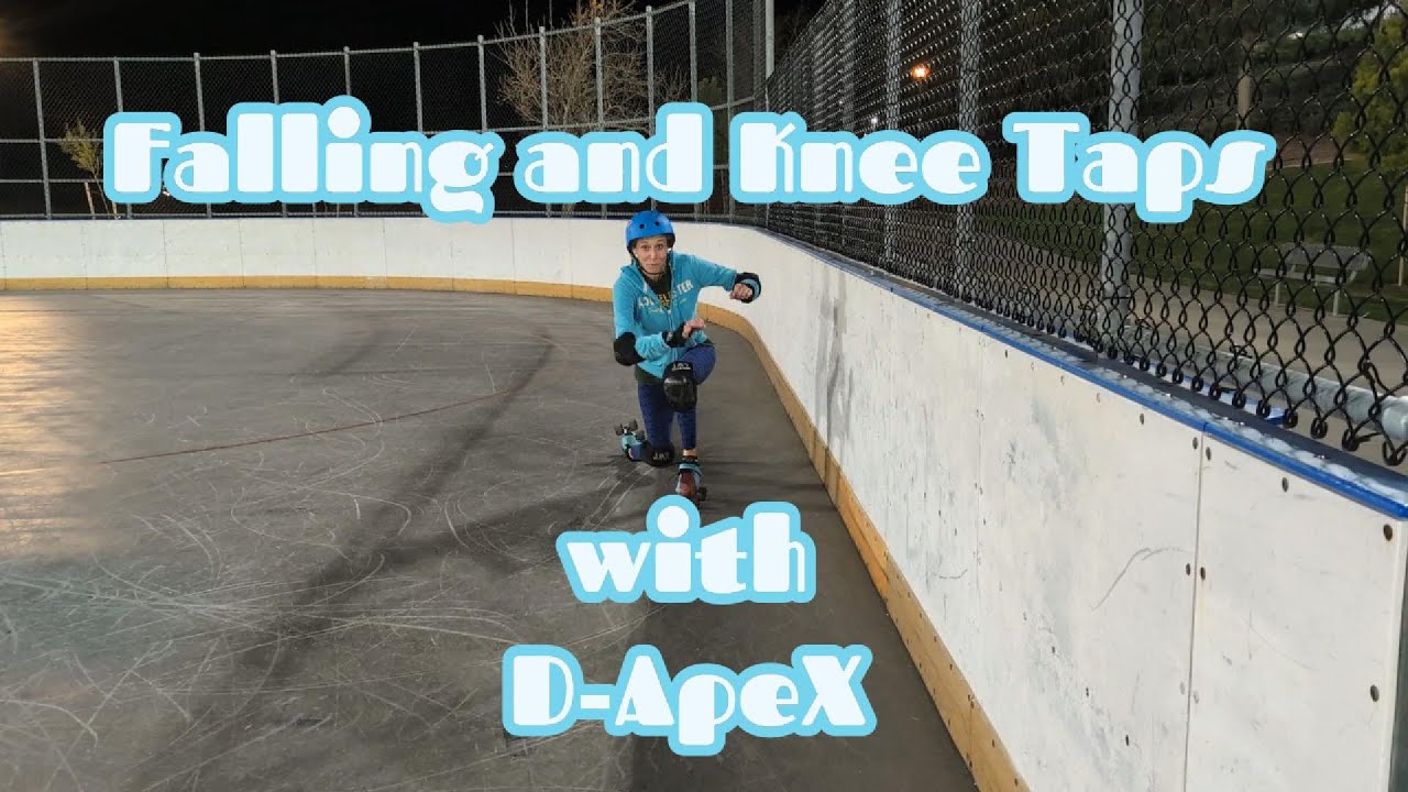 Skating 101, Week 1 - Falling and Knee Taps with D-ApeX - YouTube
