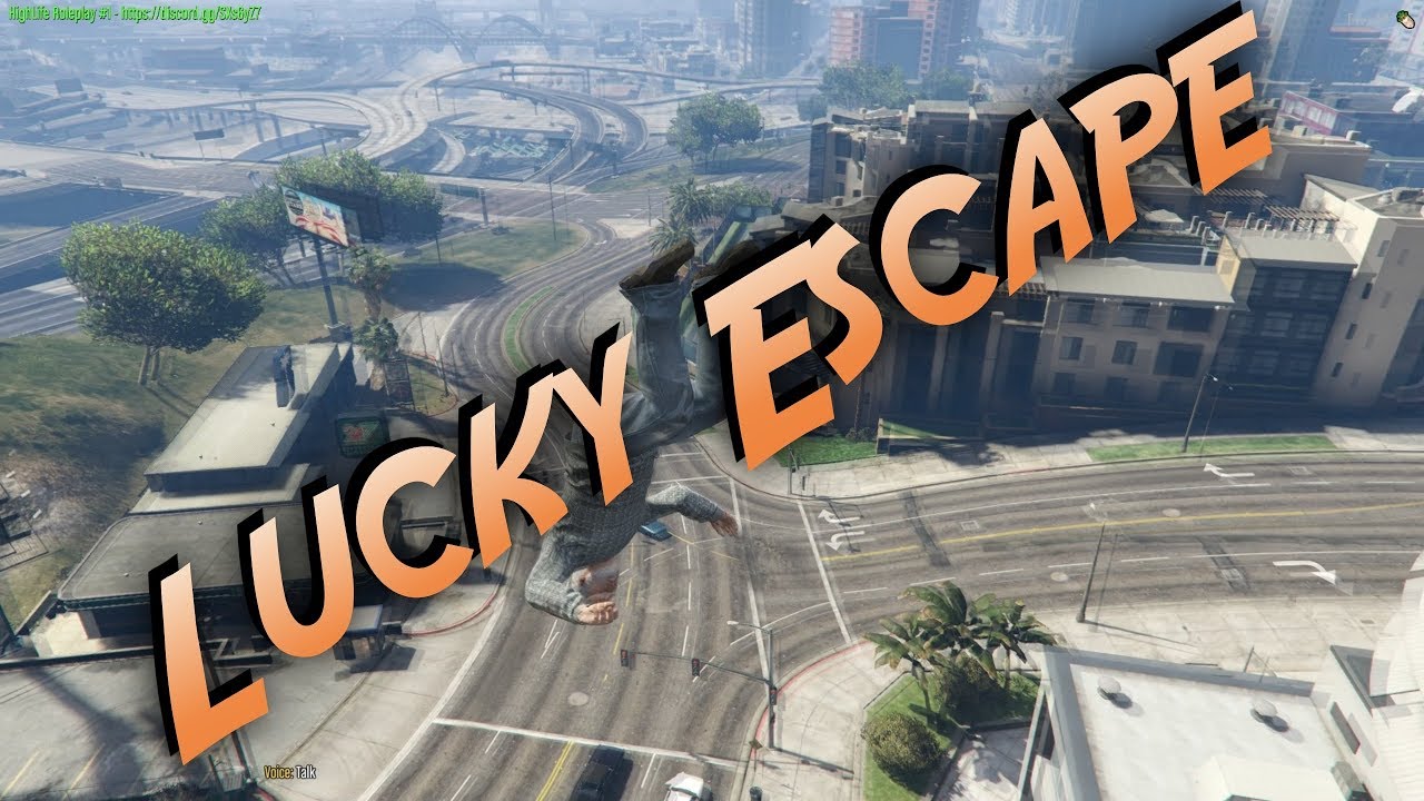 The Lucky Escape| High Life RP | GTA V - FiveM - YouTube