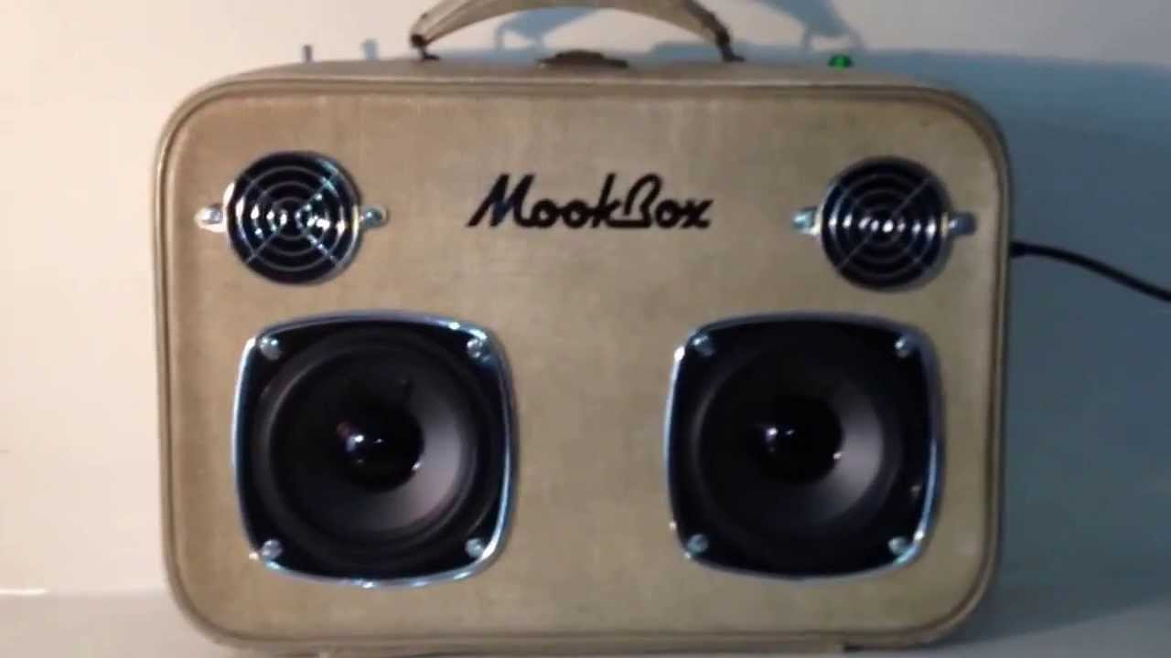 SUITCASE BOOMBOX - the Mk1 mookbox - YouTube