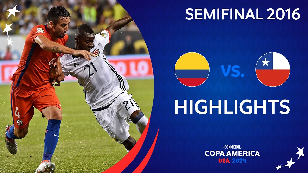 COPA AMÉRICA 2016 | SEMIFINAL | COLOMBIA vs CHILE - YouTube