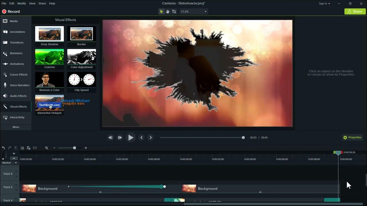 Make amazing popular animated video slideshow with Camtasia studio 9 ...