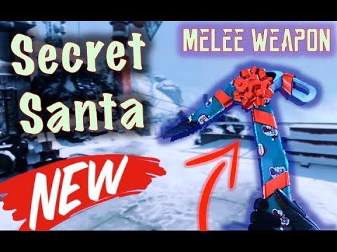 *NEW* "Secret Santa" Ice Pick Melee Weapon (Absolute Zero DLC Weapon ...
