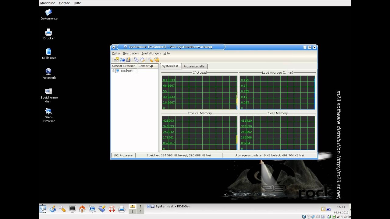 Trinity Desktop Environment (TDE) @ m23 client - YouTube