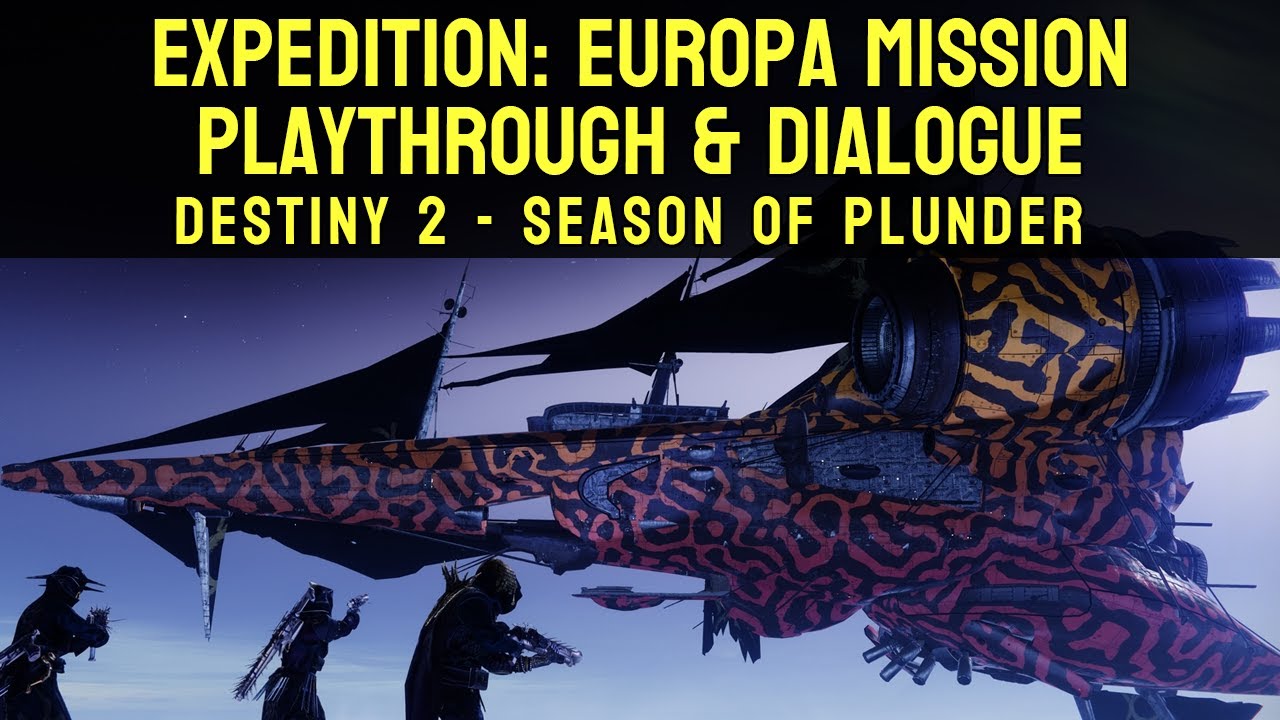 Expedition: Europa Mission Playthrough & Dialogue | Destiny 2 - YouTube