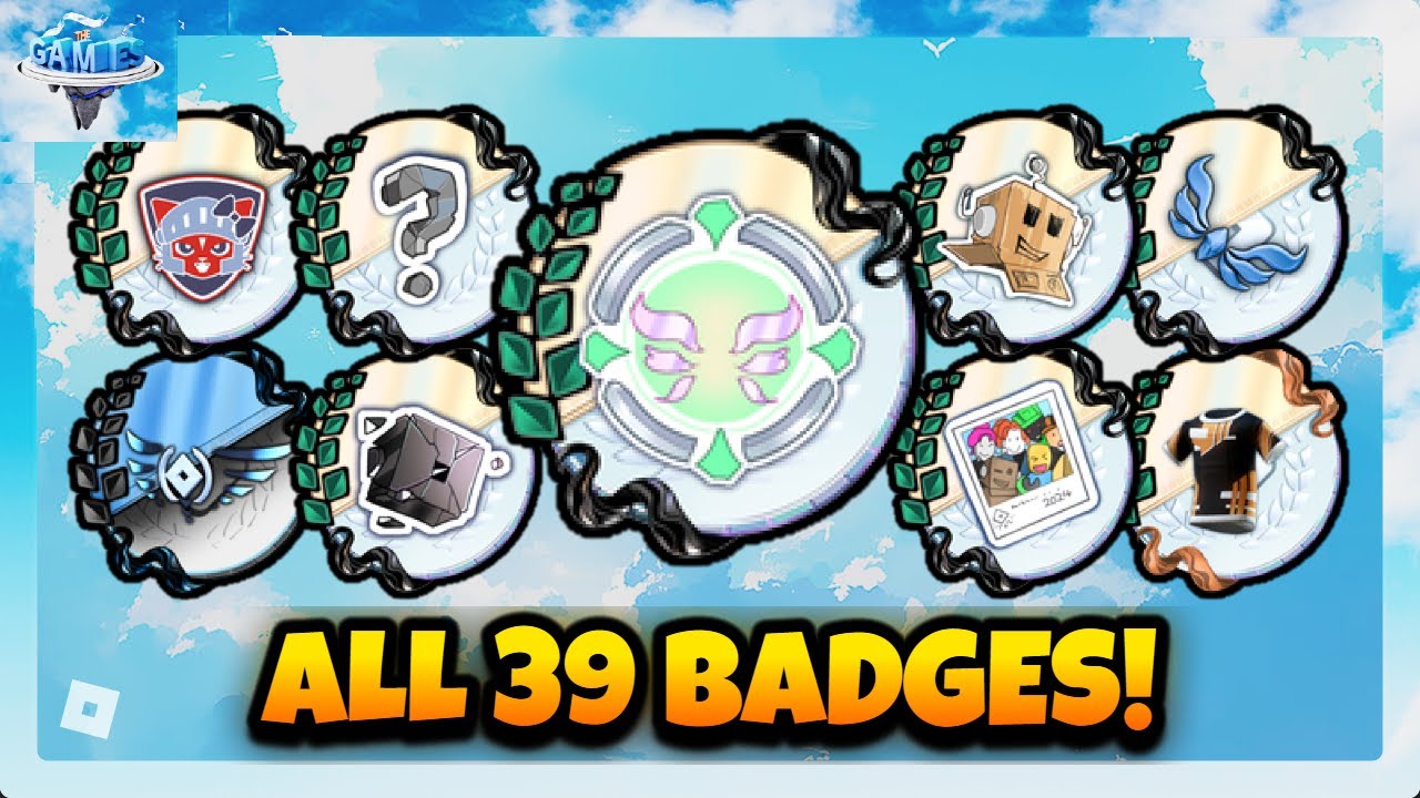 How To Get ALL 39 BADGES (+ Flight Course) in THE GAMES HUB! | Roblox ...