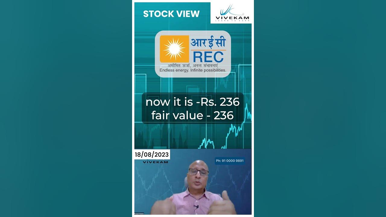 Vivekam Stock View - REC Limited | REC Limited Stock Analysis - YouTube