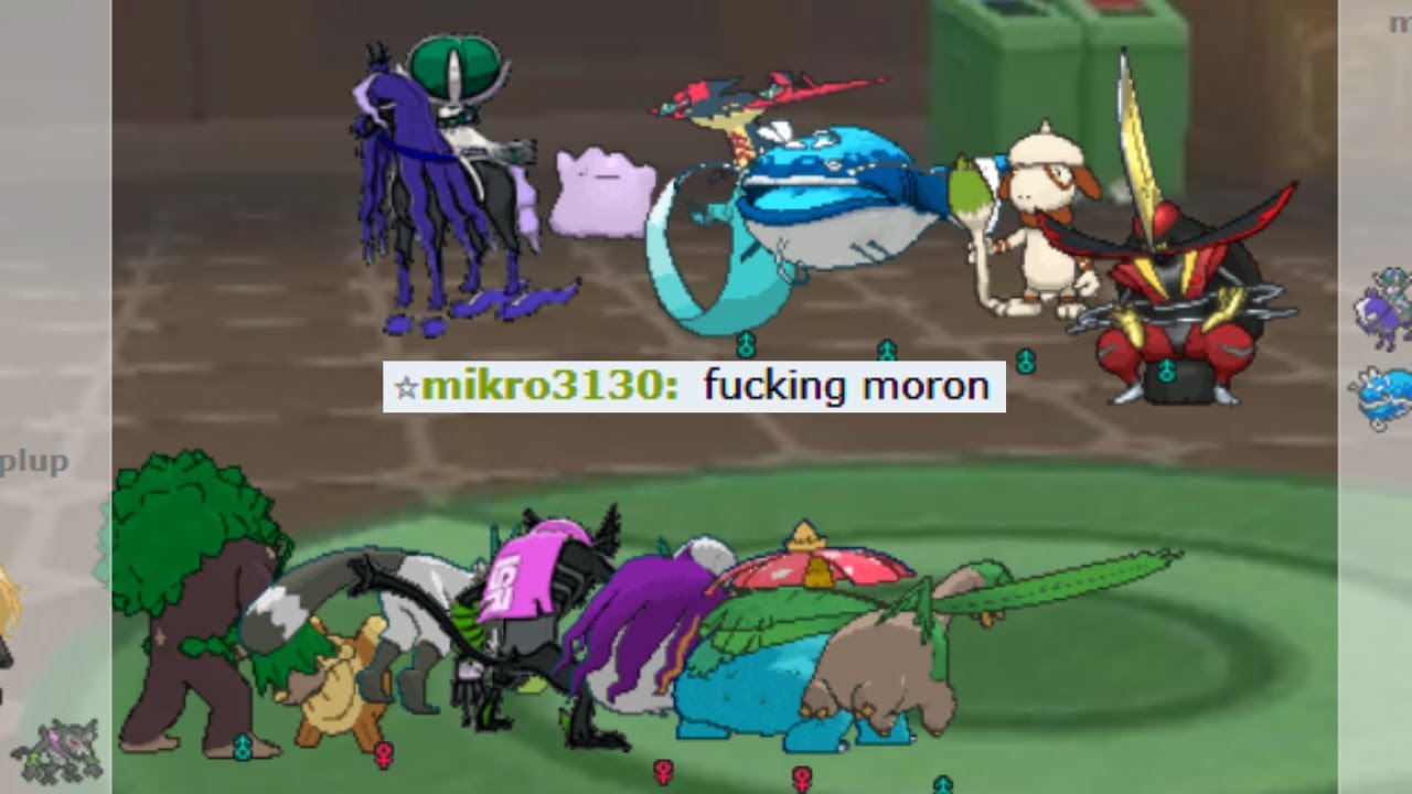 TOXIC SALTY RAGING NOOB KID GOT TATTERED IN SHAMBLES ON POKEMON ...
