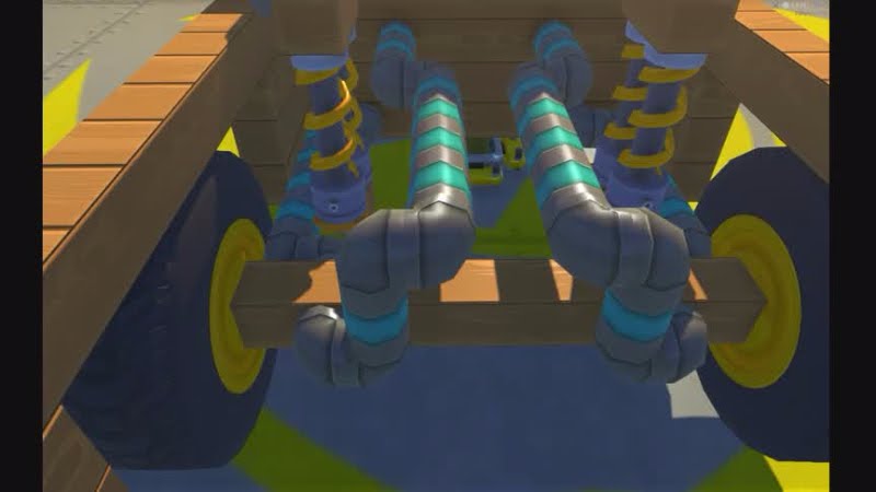 Scrap Mechanic | 4 Link Suspension - YouTube