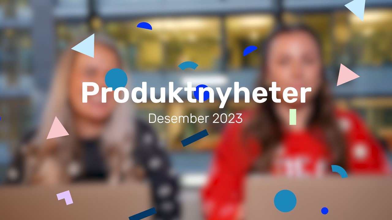 Produktnyheter fra Tripletex – desember 2023 - YouTube