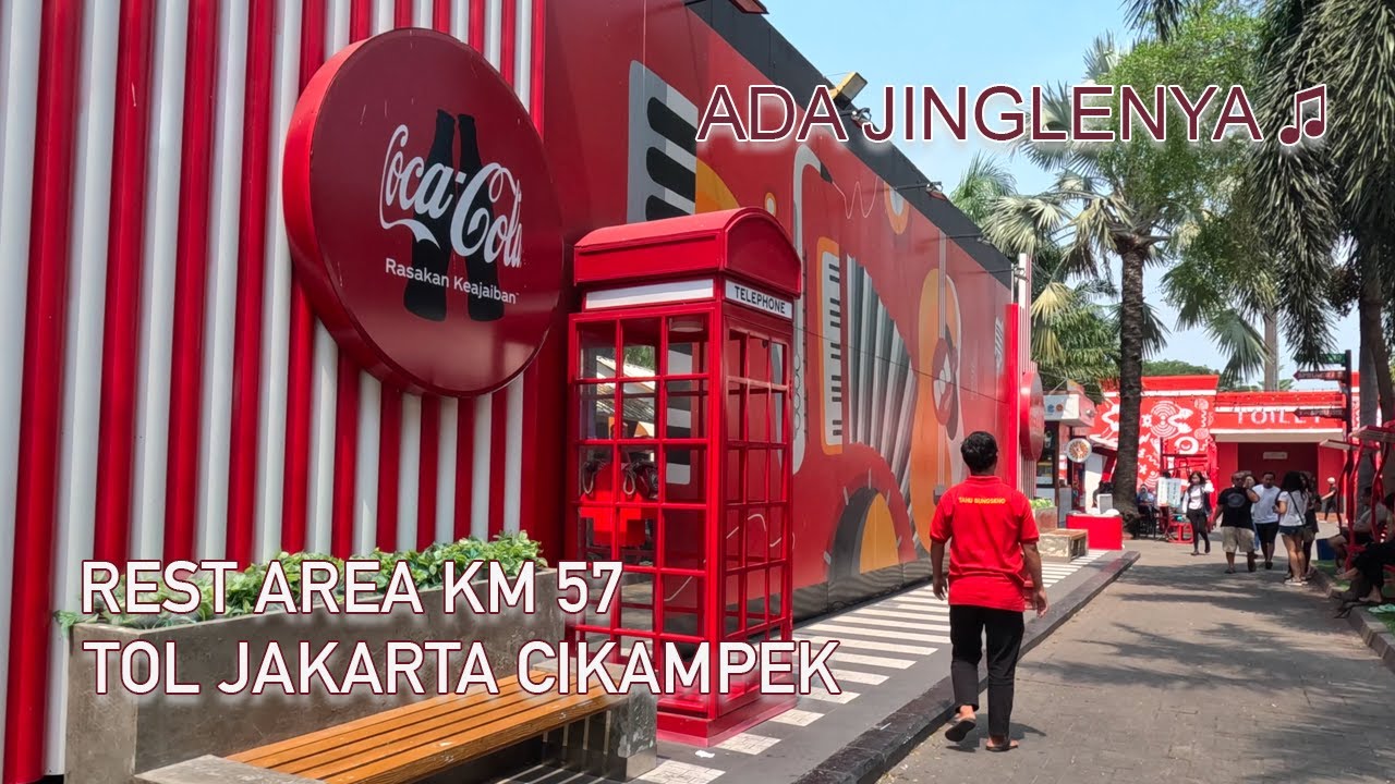 Rest Area KM 57 Jingle-nya Terngiang-ngiang - YouTube