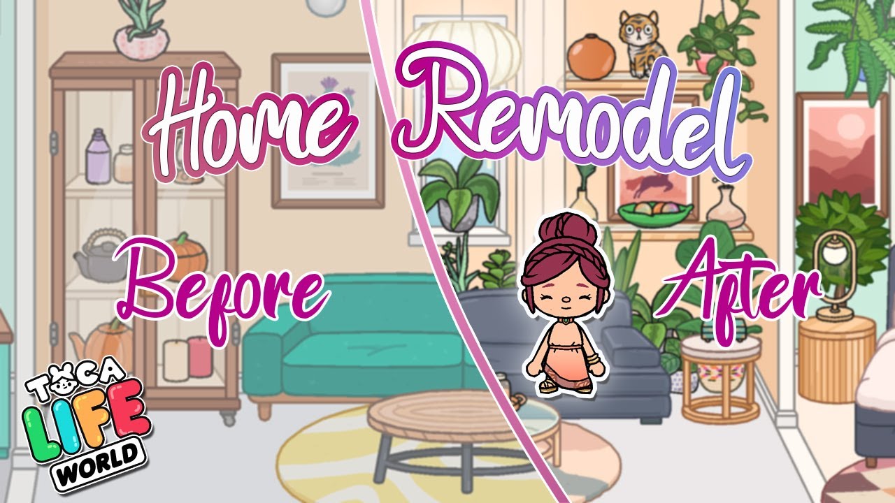 Toca Life World Starter Home Remodel | House Design Idea | Toca Boca ...